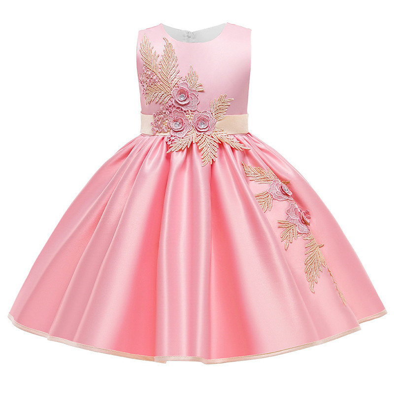 Kids Evening Dresses Summer Formal Dress Children Costume Flower Party ...